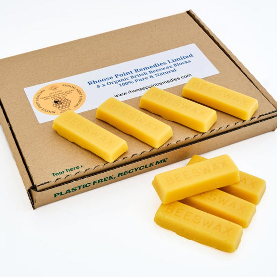 Beeswax Blocks 100% Pure British for Premium Home Use